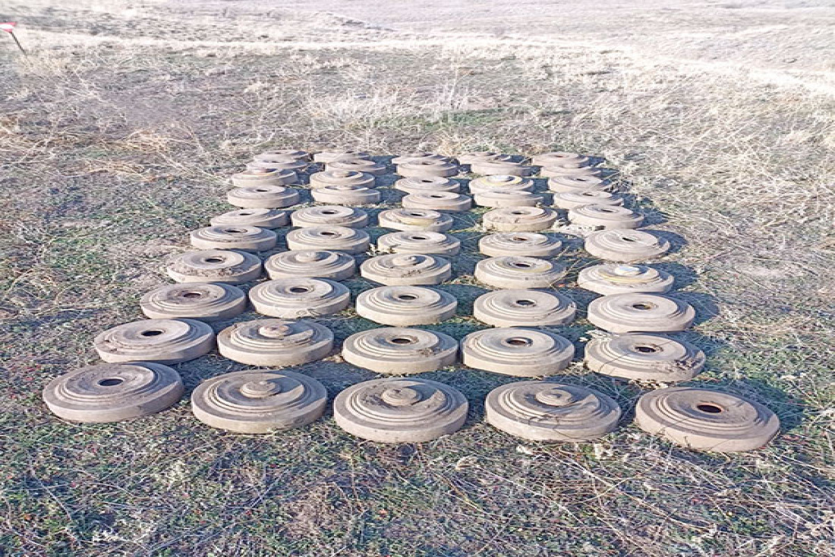 Azerbaijani MoD reveals area of demined territories in liberated lands ...