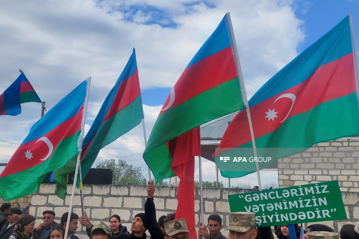Azerbaijani serviceman Elshad Hasanov who martyred as a result of ...