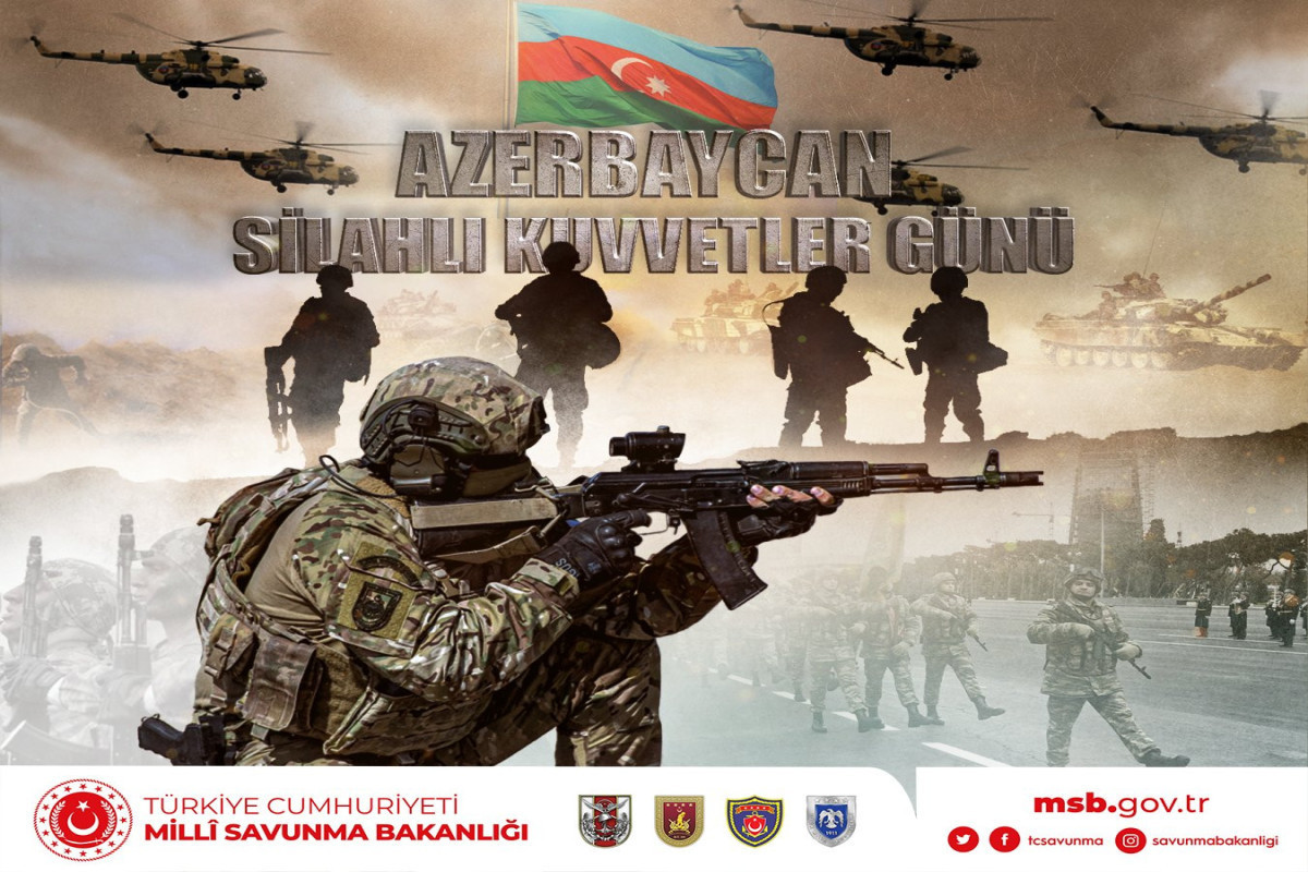 Turkish MoD congratulates Azerbaijan on Armed Forces Day