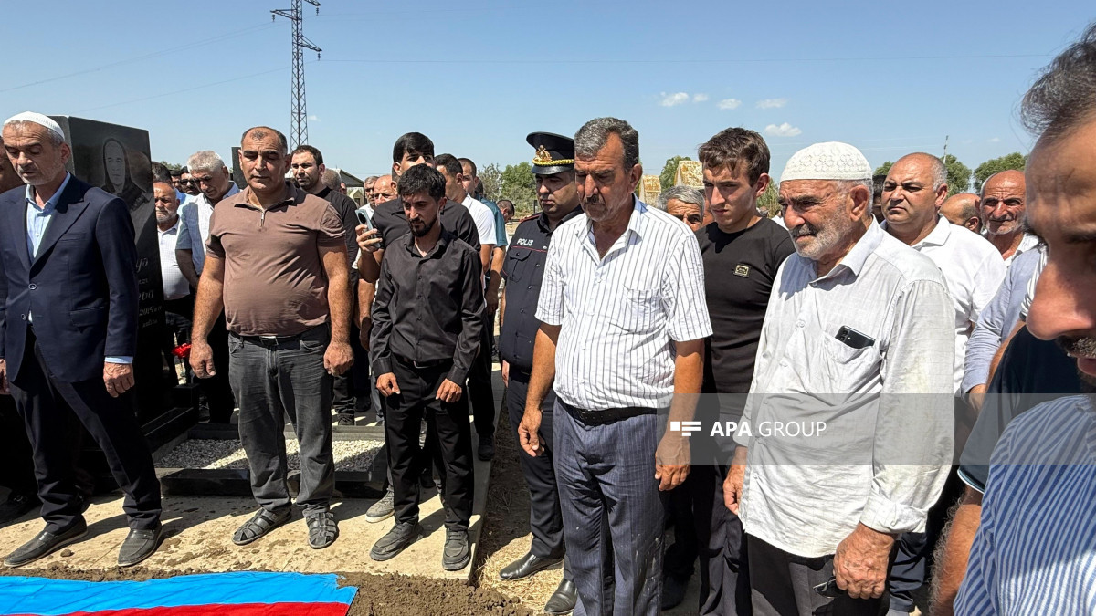 I Qarabağ müharibəsində itkin düşmüş şəhid Rizvan Hacıyev dəfn edilib ...